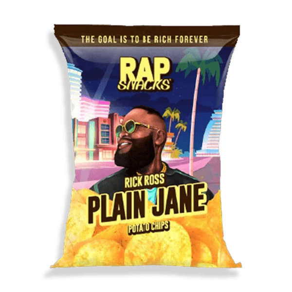 Rap Snacks Rick Ross Plain Jane Potato Chips 71 g – Snaxies
