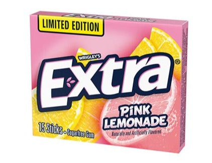 Wrigley's Extra Pink Lemonade 37.5 g – Snaxies