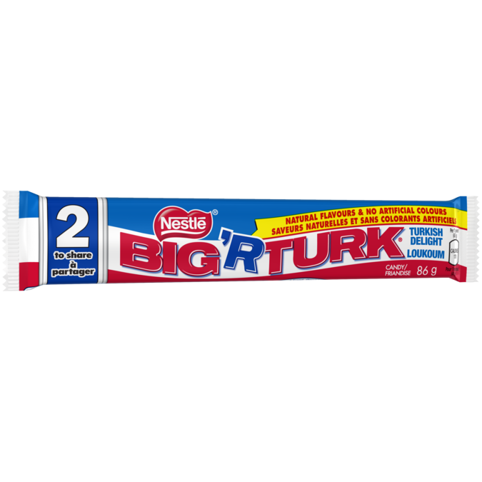 Big Turk Turkish Delight Chocolate Bar 60 g – Snaxies