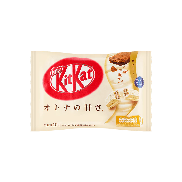 Nestle Kit Kat Mini White Chocolate 116 g – Snaxies