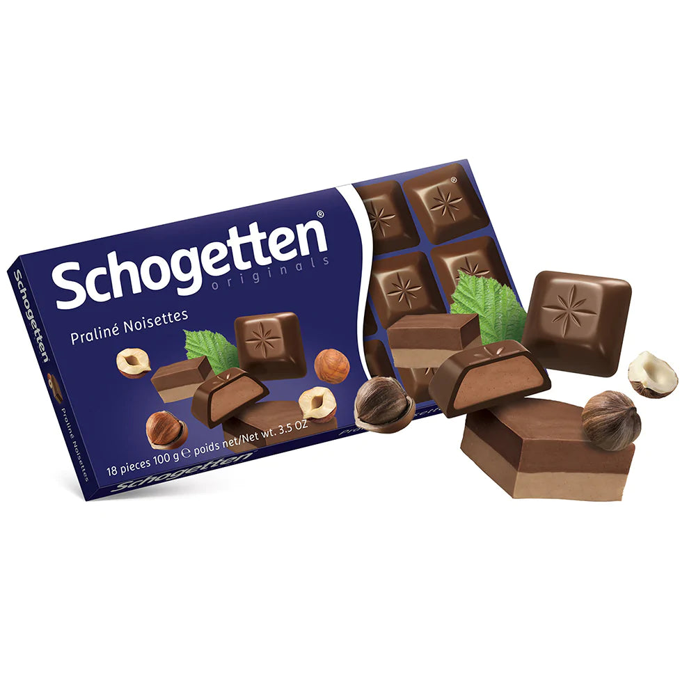 Schogetten Praline Noisette Chocolate 100 g – Snaxies