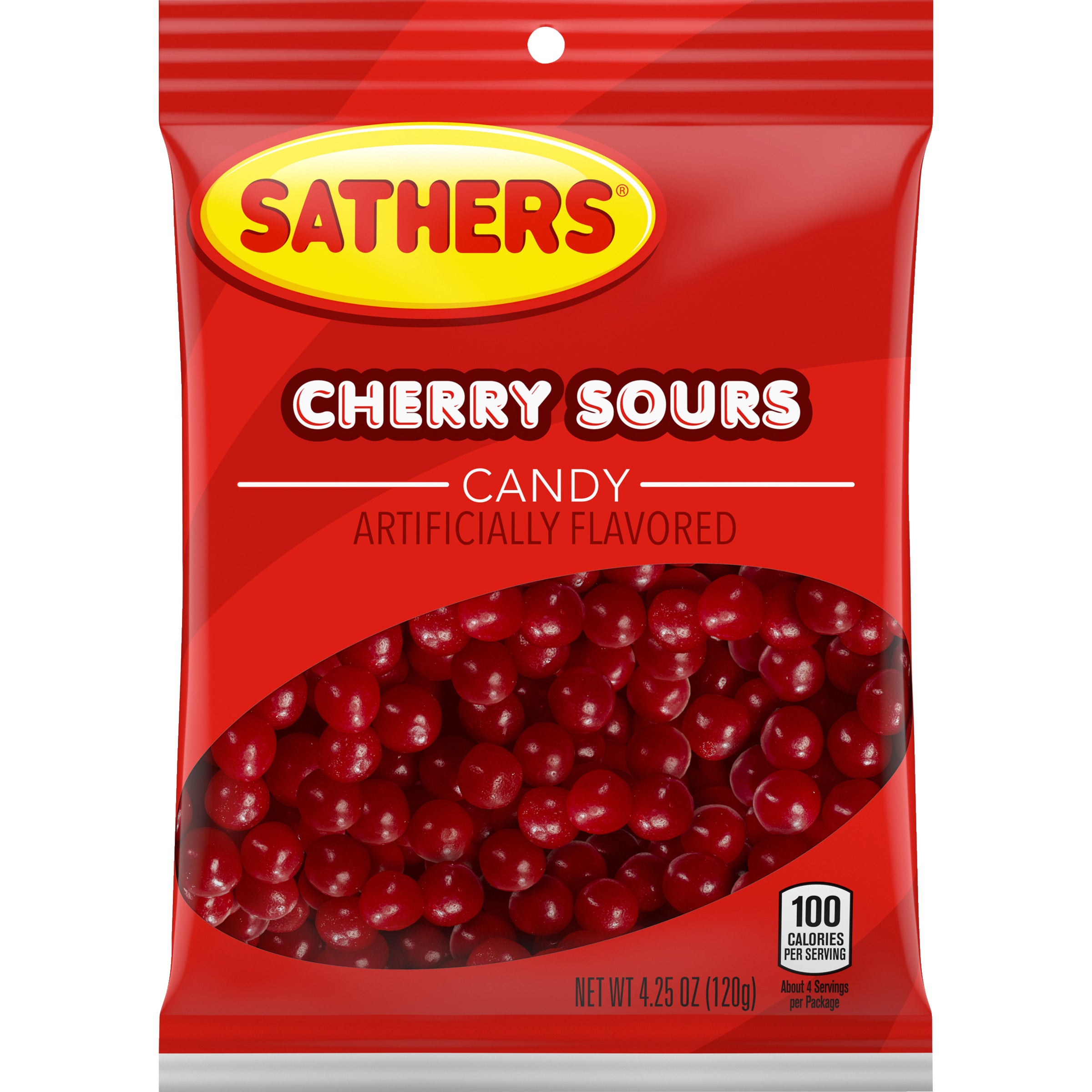 Sathers Cherry Sours Candy 120 g – Snaxies