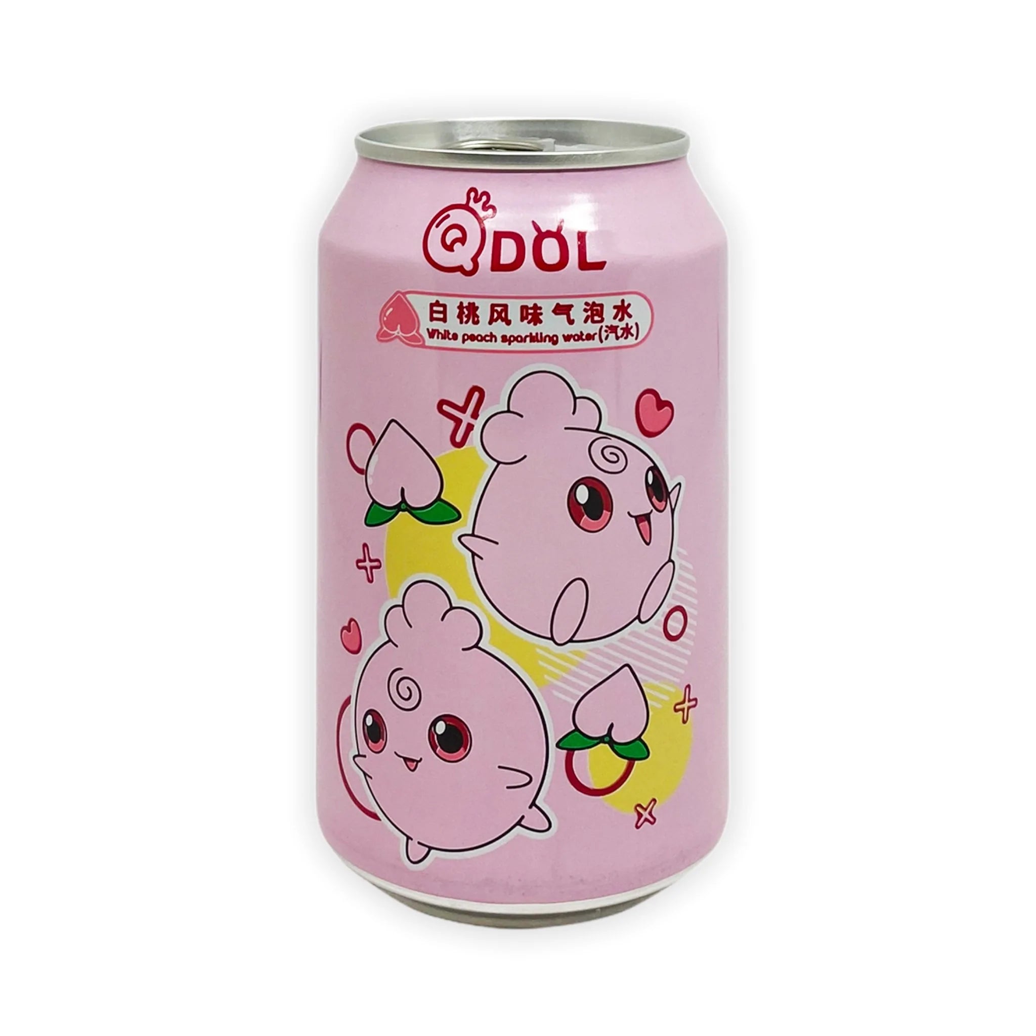 QDOL Pokemon Peach Sparkling Water 330 ml – Snaxies