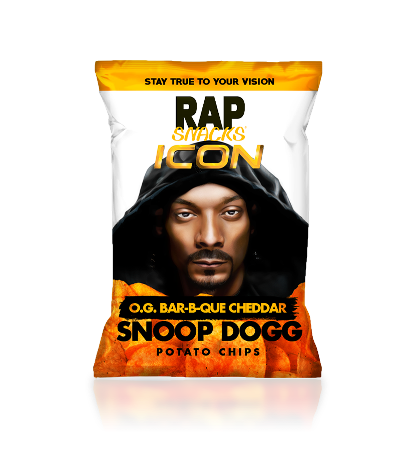 Rap Snacks Snoop Dogg O.G. Bar-B-Que Cheddar Potato Chips 71 g – Snaxies